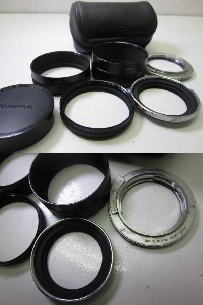 KC645 コニカ 接写リング KONICA EXTENSION RINGS 2 AR ジャンク(マニュアルフォーカス)｜売買された ...