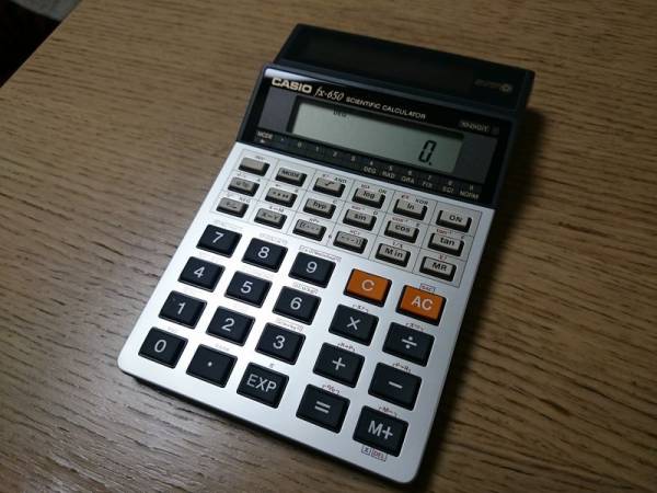 品 CASIO fx-650 関数電卓 海外仕様 fx-650M同等品(カシオ)｜売買されたオークション情報、yahooの商品情報をアーカイブ ...