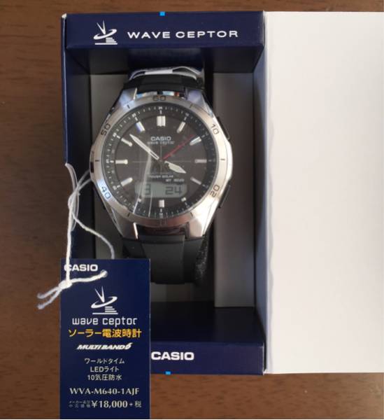 CASIO WAVE CEPTORソーラー電波時計-WVA-M640-1AJF(カシオ)｜売買されたオークション情報、yahooの商品情報を ...