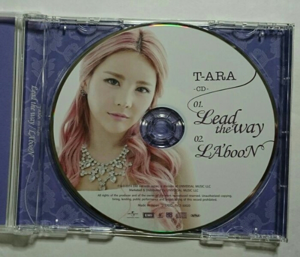 T-ARA キュリ Lead the way LA'booN 通常盤CD レーベル Qri(T-ARA)｜売買されたオークション情報、yahooの商品情報をアーカイブ公開 - オークファン ...