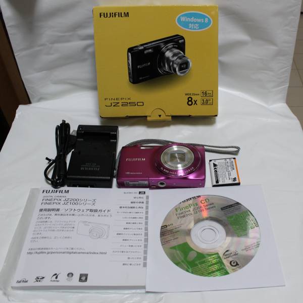 デジカメ FUJIFILM FINEPIX JZ250 Pink ピンク 付属品あり(富士フイルム)｜売買されたオークション情報、yahooの ...