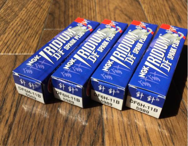 NGK イリジウムDF 針針 DF6H-11B 4本セット5989(スパークプラグ)｜売買されたオークション情報、yahooの商品情報を ...