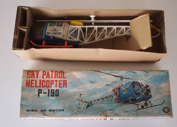 昭和の玩具 SKY PATROL HELICOPTER P-190 TNマーク 日本製(航空機)｜売買されたオークション情報、yahooの商品 ...