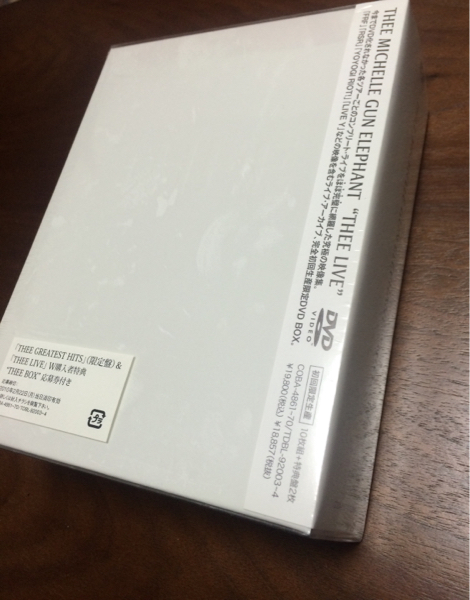 THEE MICHELLE GUN ELEPHANT“THEE LIVE”DVD BOX(ジャパニーズポップス)｜売買されたオークション情報、yahooの商品情報をアーカイブ公開 ...