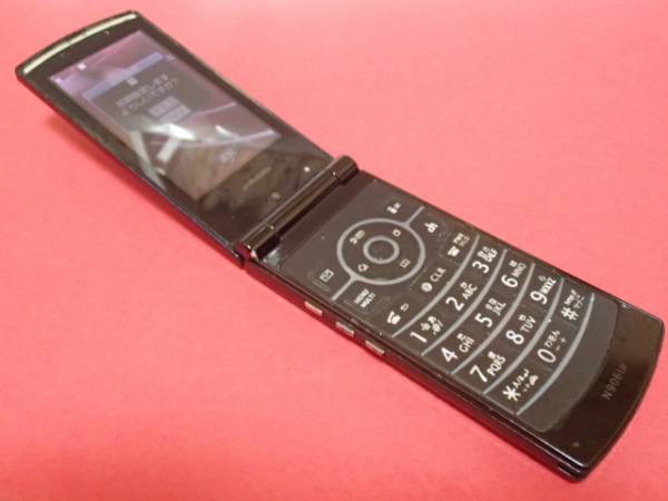 docomo NEC N906iu Sapphire Black 携帯電話 JS813(携帯電話)｜売買されたオークション情報、yahooの ...