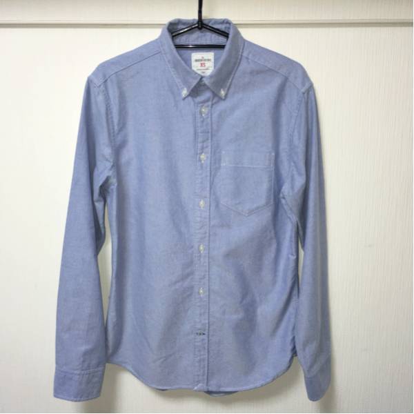 GAP オックスフォードシャツ 青 XS(長袖シャツ)｜売買されたオークション情報、yahooの商品情報をアーカイブ公開 - オークファン ...