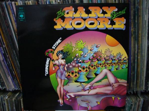 LP GARY MOORE ゲイリー ムーア GRINDING STONE(Gary Moore)｜売買されたオークション情報、yahooの ...