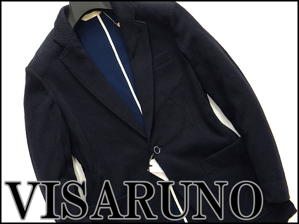 VISARUNOビサルノ ニットテーラードジャケットM紺 J28509(Mサイズ)｜売買されたオークション情報、yahooの商品情報をアーカイブ公開 - オークファン（aucfan.com）