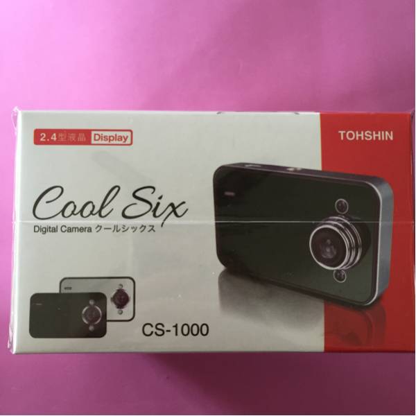 デジタルカメラ Cool Six CS-1000/ホワイトver./TOHSHIN製/内蔵電池式(コンパクトデジタルカメラ)｜売買された ...