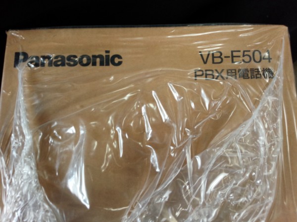 Panasonic アナログ 内線 VB-E504 PBX用電話機 4台②(パナソニック)｜売買されたオークション情報、yahooの商品情報をアーカイブ公開 - オークファン（aucfan.com）