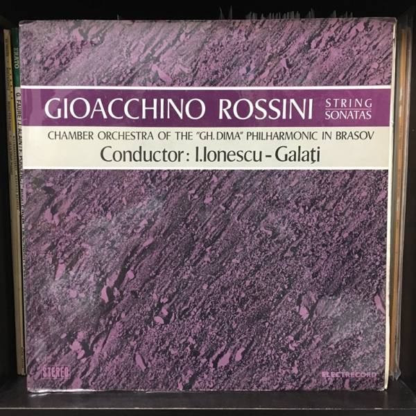 ELECTRECORD イオネスク=ガラツィ ロッシーニ 弦楽ソナタ集 2LP / Ionescu-Galati Rossini String Sonatas 2LP(協奏曲)｜売買された ...