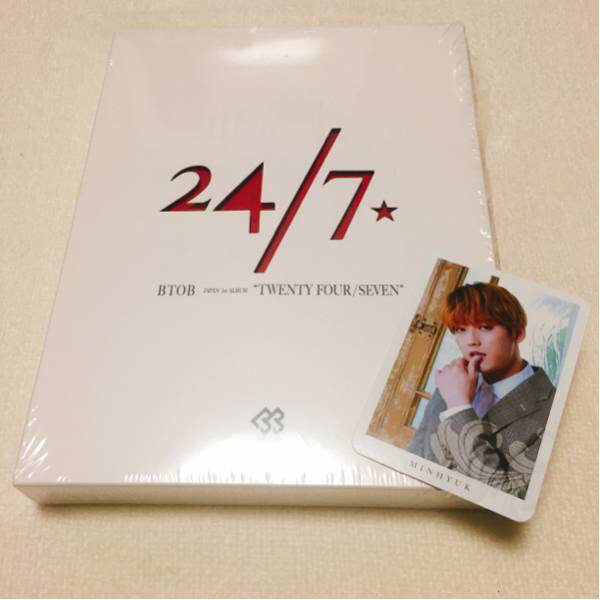 BTOB 24/7 初回限定版 A ver ミニョク ミンヒョク(アジアンポップス)｜売買されたオークション情報、yahooの商品情報をアーカイブ公開 - オークファン（aucfan.com）