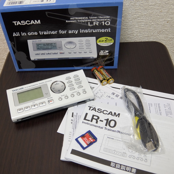 TASCAM LR-10 楽器練習 多機能 PCM ICレコーダー(ICレコーダー)｜売買されたオークション情報、yahooの商品情報をアーカイブ公開 - オークファン（aucfan.com）