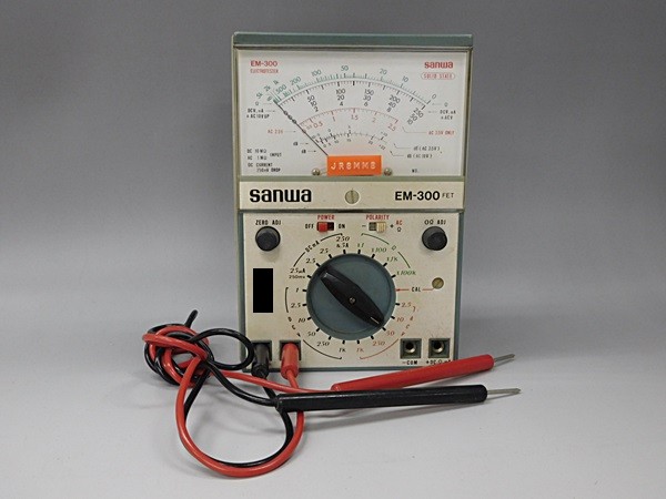 01/17-03 SANWA アナログテスター EM-300 FET(電気計測器)｜売買されたオークション情報、yahooの商品情報を ...