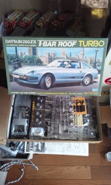 クラウン1/24 DATSUN 280ZX T-BAR ROOF TURBO 2by2 フェアレディZ 旧車族車走り屋S130 作る方に ...
