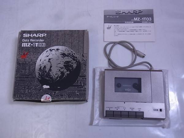 MZ-5500用 SHARP データレコーダ MZ-1T03 箱説付/M2496/1(パソコン)｜売買されたオークション情報、yahooの商品情報をアーカイブ公開 - オークファン ...