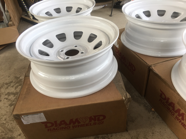 ダイヤモンドレーシング Diamond Racing wheels 15インチ6Jマイナス12 4本セット 100 4H(社外品)｜売買された ...