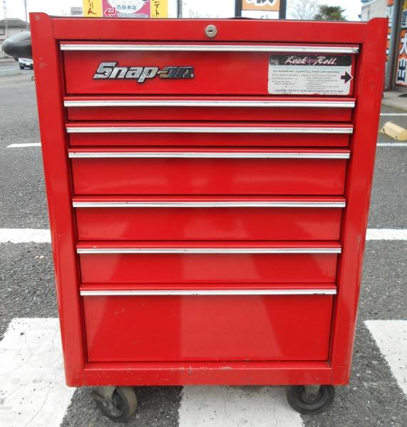 01 おすすめ商品 Snap-on スナップオン ロールキャブ 7段引き出し KRA2007 鍵あり(携行型)｜売買されたオークション情報 ...