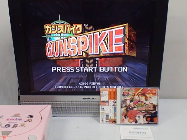 DC ドリキャス ガンスパイク GUNSPIKE 彩京 帯ハガキ付/R1861/1(アクション)｜売買されたオークション情報、yahooの商品 ...