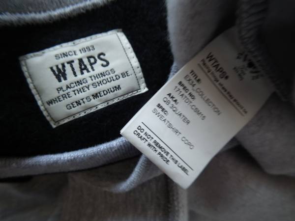 17SS WTAPS QB:3QUATER M ダブルタップス(その他)｜売買されたオークション情報、yahooの商品情報をアーカイブ公開 - オークファン（aucfan.com）