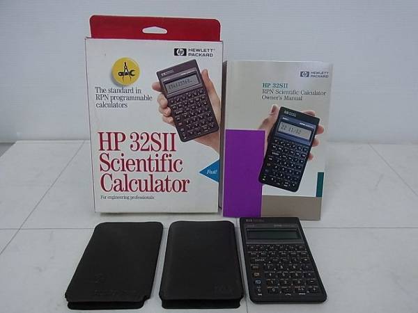 ヒューレットパッカード HP 32SII 関数電卓 箱説付/Z277/3(電卓)｜売買されたオークション情報、yahooの商品情報をアーカイブ ...