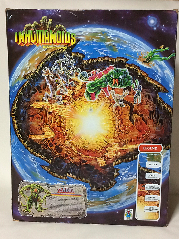 インヒューマノイド テンドリル INHUMANOIDS TENDRIL 1986 LONG FANGS版 ハズブロ Hasbro(その他 ...