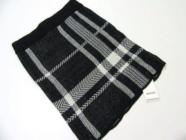 f1852n エゴイストEGOISTニットスカートFチェック(タイトスカート（ミニ）)｜売買されたオークション情報、yahooの商品情報を ...