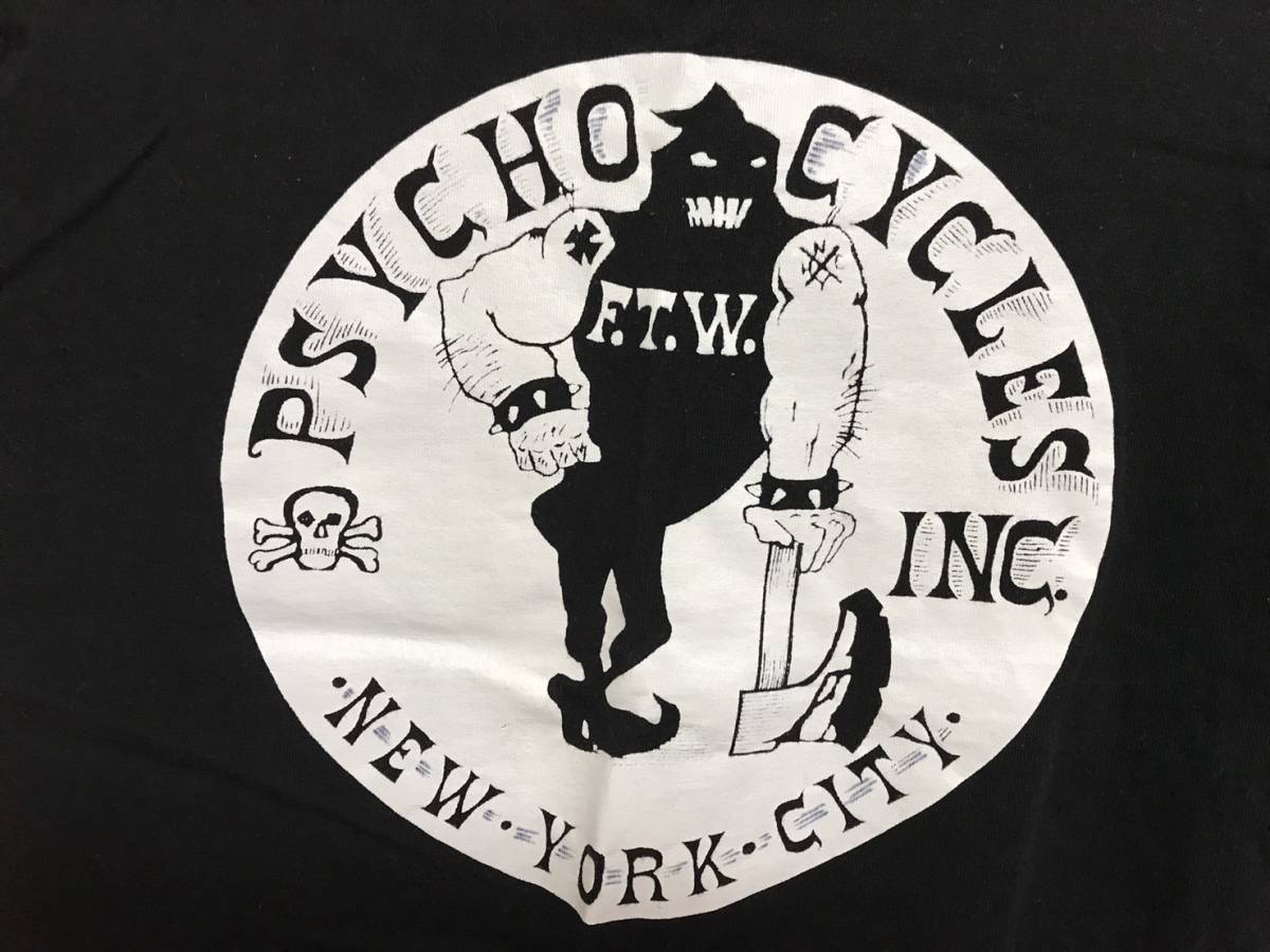 PSYCHO CYCLES 当時モノ Tシャツ HELL'S KITCHEN 90s サイコサイクルズ(ラングリッツレザー)｜売買された ...