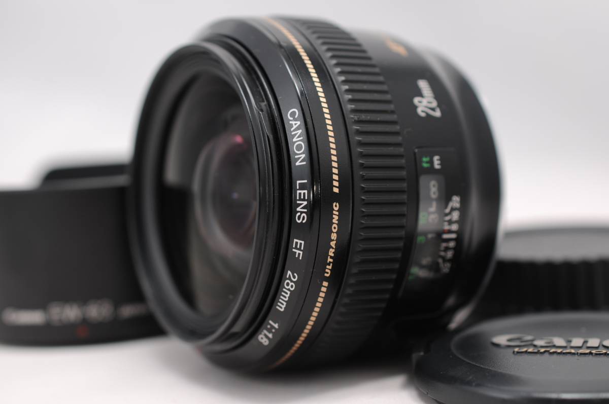 CANON キヤノン LENS EF 28mm F1.8 USM #806(キヤノン)｜売買されたオークション情報、yahooの商品情報をアーカイブ公開 - オークファン（aucfan.com）