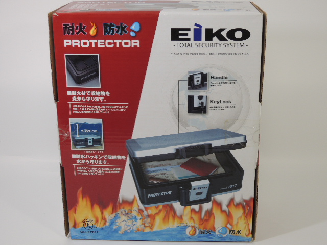 Eiko エーコー 手提げ金庫 PROTECTOR プロテクター model2017 防水耐火 保管品 f002(金庫)｜売買されたオークション情報、yahooの商品情報をアーカイブ公開 ...