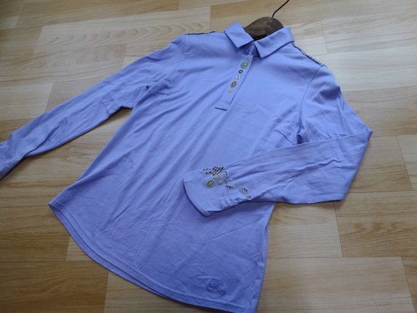 BR/DAKS GOLF 日本製 ゴルフウェア 長袖 トップス ハーフジップ Mサイズ レディース No.0171(長袖Tシャツ)｜売買されたオークション情報、yahooの商品情報をアーカイブ ...