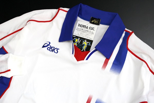 税抜12000円以上 アシックス asics 日本製 サイバードライ DERMACUT 4次元アパレル製品 プラシャツ 白 ...