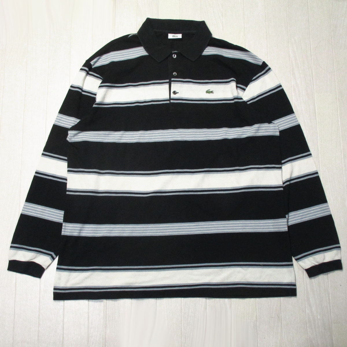 LACOSTE ラコステ 鹿の子 長袖ポロシャツ サイズ7 DEVANLAY 社製品(7以上)｜売買されたオークション情報、yahooの商品 ...