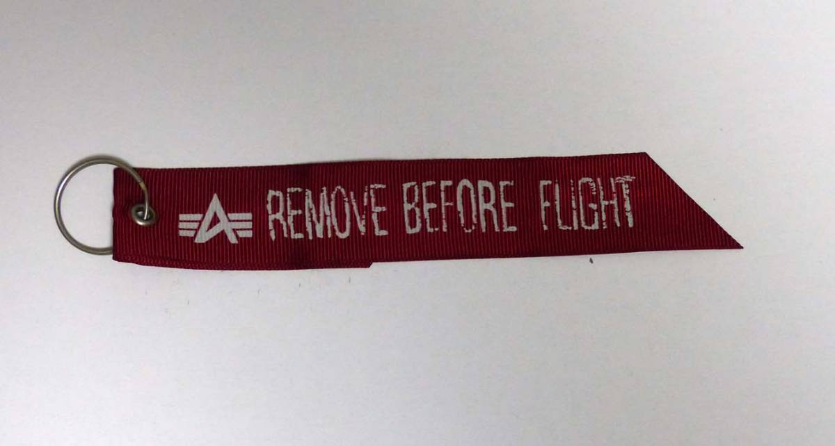 アルファ ALPHA INDUSTRIES INC REMOVE BEFORE FLIGHT フラッグ N-3B MA-1 N-2B(男性用 ...