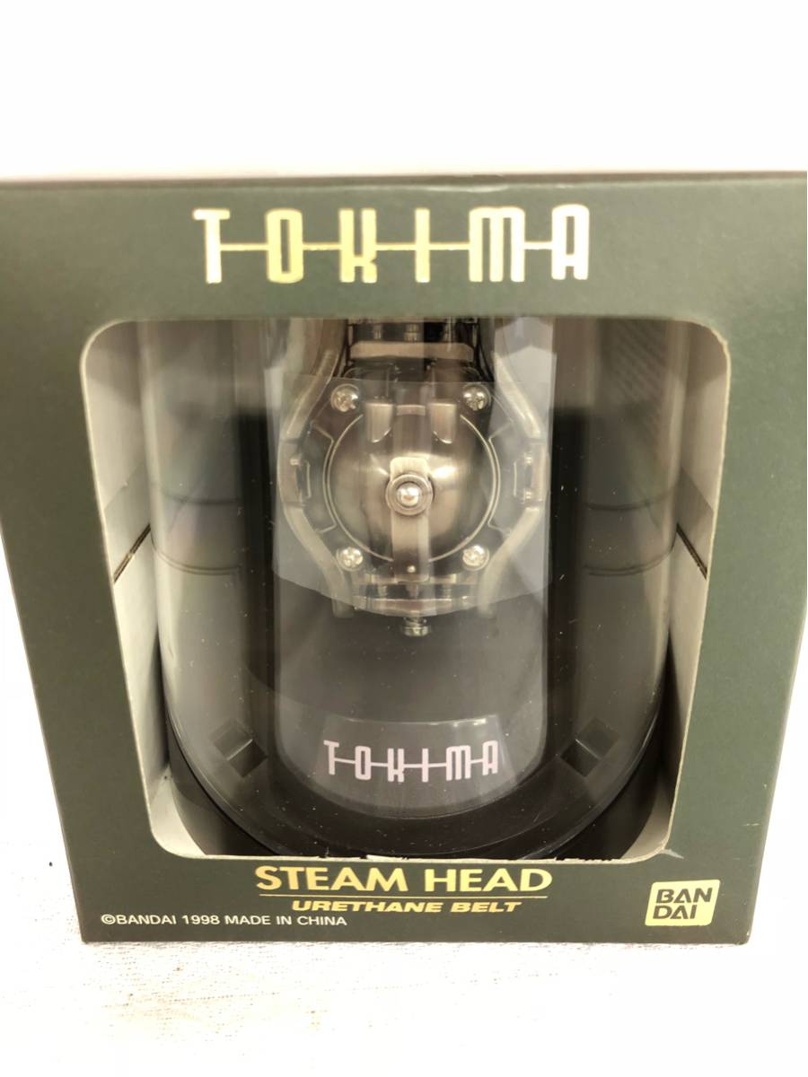 激レア 幻 TOKIMA STEAM HEAD トキマ スチームヘッド 超合金 復刻版 シルバー 入手困難 腕時計 kh09-300(その他 ...