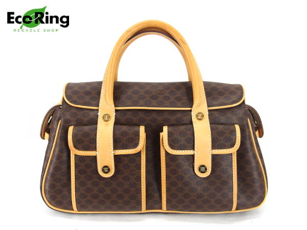 1円 セリーヌ CELINE マカダム ハンドバッグ レディース BO508(ハンドバッグ)｜売買されたオークション情報、yahooの商品情報 ...