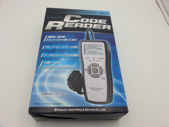 日立 HITACHI 日立コードリーダー HCK-301 故障診断機(ダイハツ用)｜売買されたオークション情報、yahooの商品情報をアーカイブ公開 - オークファン（aucfan.com）