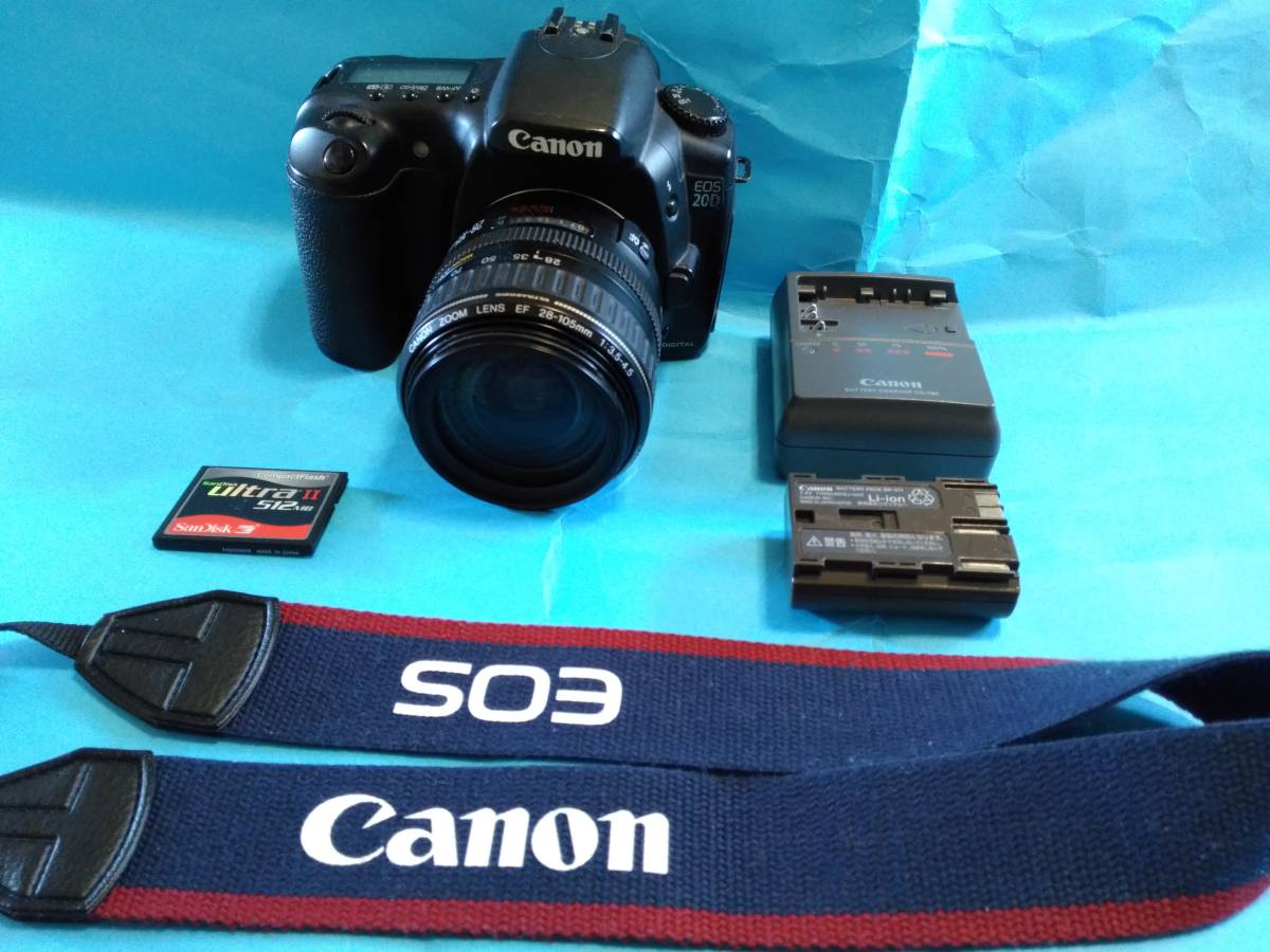 キヤノン EOS 20D おまけ レンズ サンディスク(キヤノン)｜売買されたオークション情報、yahooの商品情報をアーカイブ公開 ...