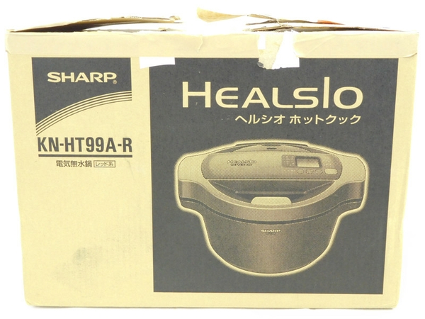SHARP シャープ KN-HT99A-R ヘルシオ ホットクック 電気無水鍋 レッド N2794035(その他)｜売買されたオークション情報、yahooの商品情報をアーカイブ公開 ...