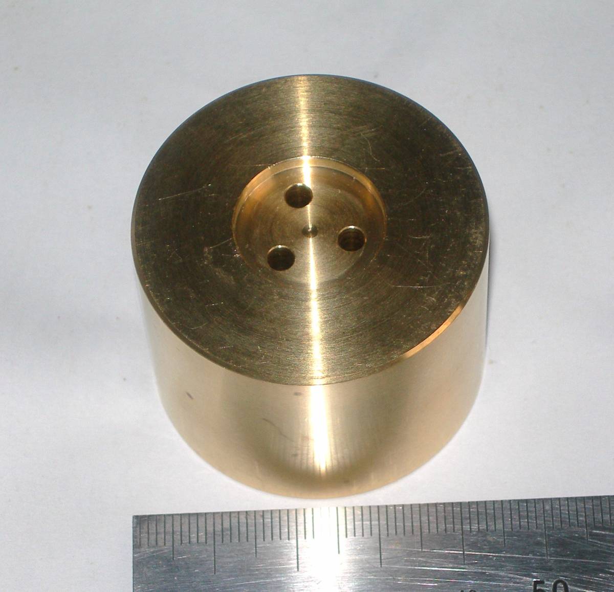 @特価 GO 真鍮切削文鎮/ペーパーウェイト/錘/飾り/スペーサ Φ42厚52 重さ356g(ペーパーウェイト)｜売買されたオークション情報 ...