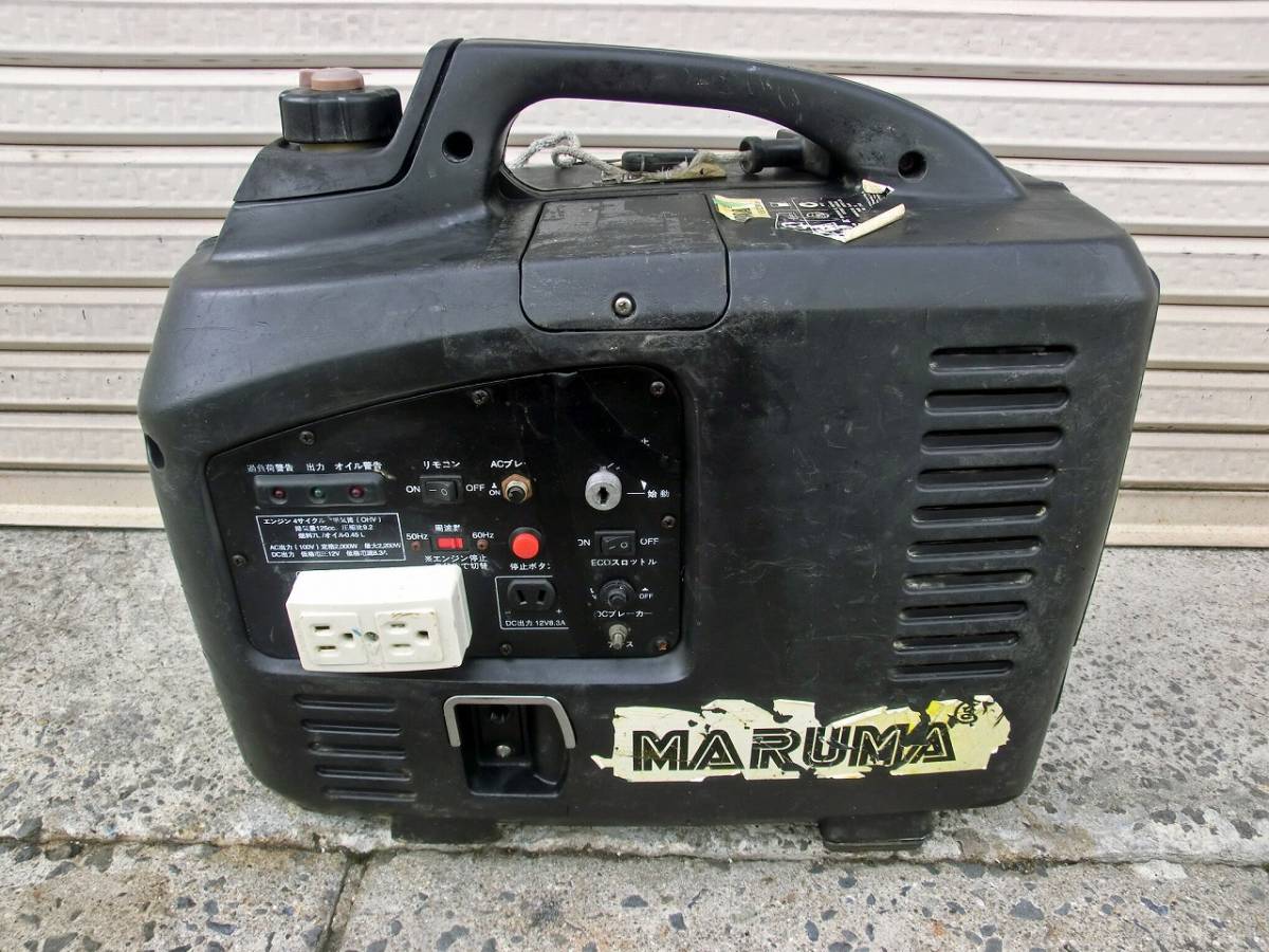 MARUMA インバーター発電機 ESF2200is リモコン付 ジャンク扱い(インバーター発電機)｜売買されたオークション情報、yahooの ...