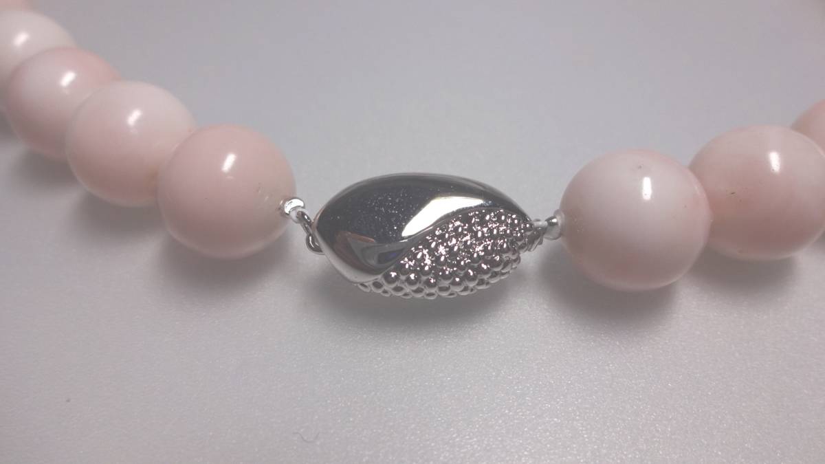 天然本珊瑚 ピンク珊瑚のネックレス 13-12mm 44cm サンゴ コーラル(コーラル、サンゴ)｜売買されたオークション情報、yahooの ...