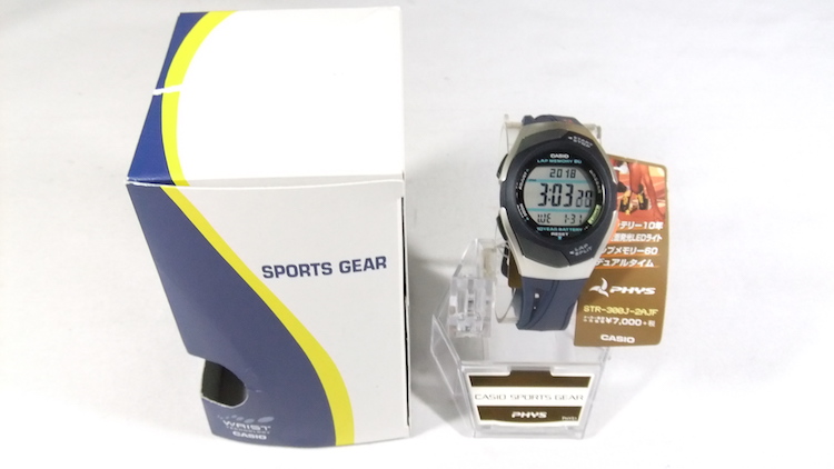ジャンク扱い カシオ CASIO 腕時計 PHYS LAP MEMORY 60 STR-300J-2AJF(カシオ)｜売買されたオークション情報、yahooの商品情報をアーカイブ公開 ...