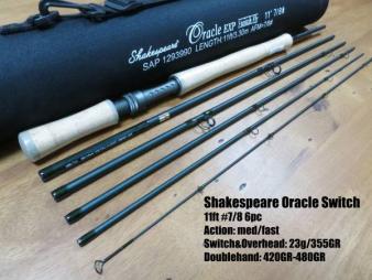 11ft #7/8 Shakespeare Oracle スイッチロッド 6pc(フライロッド)｜売買されたオークション情報、yahooの商品 ...