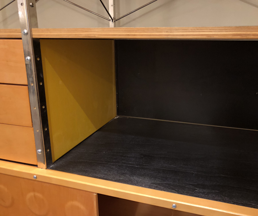 Eames イームズ ESU420 ストレージユニット シェルフラック 収納棚 テーブル 家具 ジェネリック リプロダクト デザイナーズ家具 ラックST48(イームズ)｜売買されたオークション ...