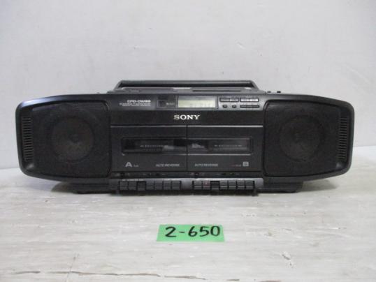 2-650 SONY CDラジカセ CFD-DW93(ラジカセ)｜売買されたオークション情報、yahooの商品情報をアーカイブ公開 ...