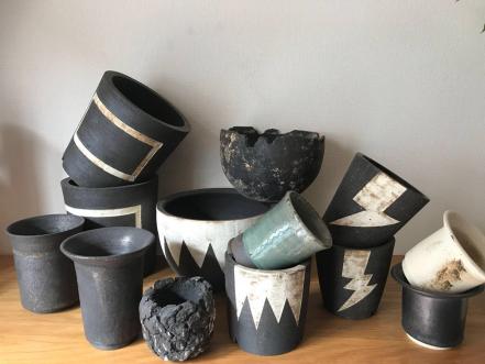 Invisible ink Pot まとめ売りClassic MAD RAIDEN bowl インビジブルインク グラキリス パキプス 植木鉢 ...