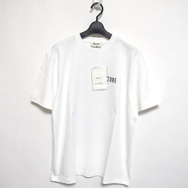 18SS Acne Studios 25F176 Jaceye Print Tシャツ Optic White S 定価19 440円 アクネ ストゥディオズ プリント 花柄 ホワイト(男性用 ...