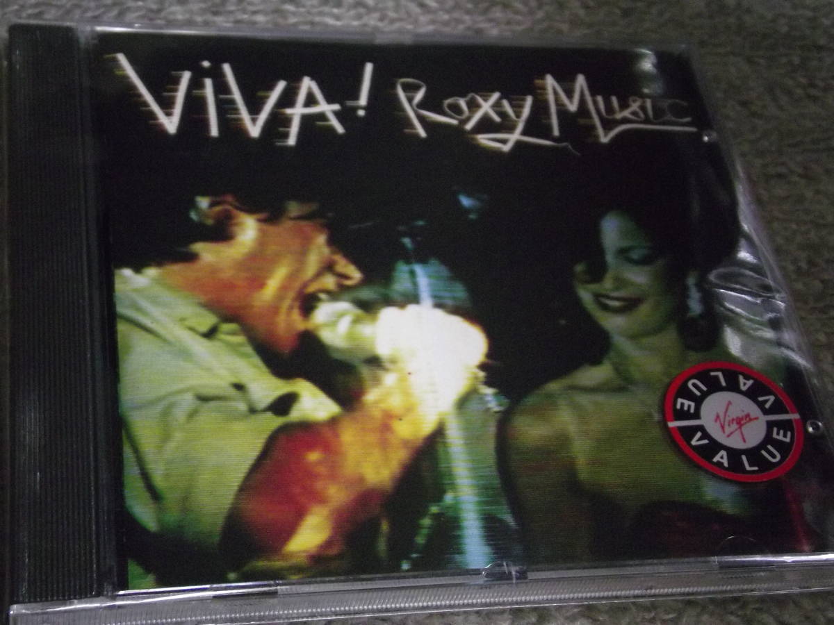 Roxy Music/VIVA The Live Roxy Music Album 輸入盤オランダ盤 1989年発売 Virgin EG Records EGCD-25 1976年作品 ...