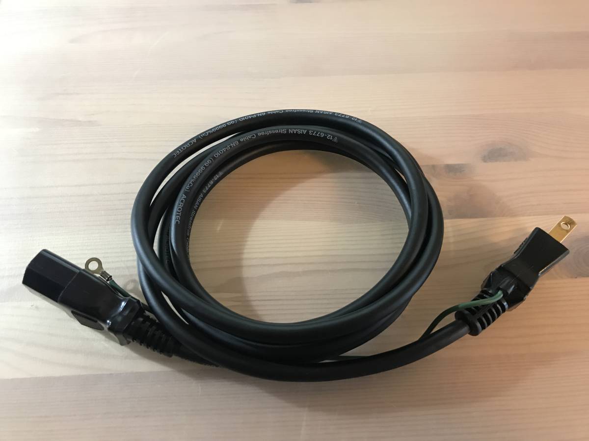 ACROTEC 電源ケーブル 6N-P4010 2.0m アクロテック(その他)｜売買されたオークション情報、yahooの商品情報をアーカイブ ...